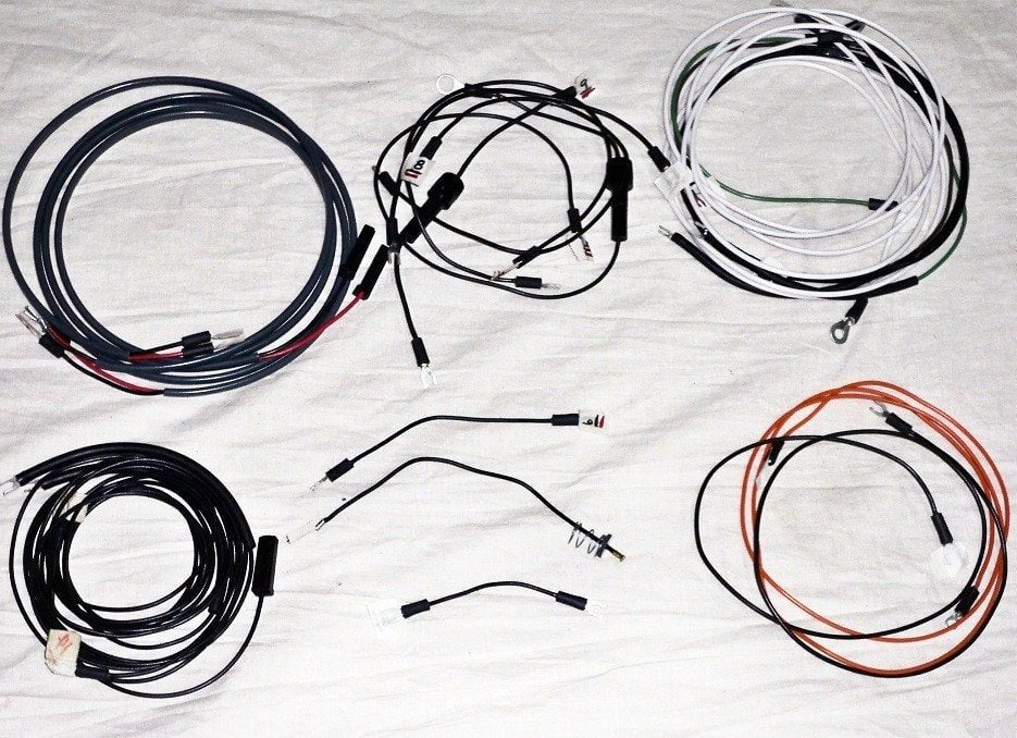 John Deere 620 Gas Standard Tractor Wire Harness (Modified for a 1-Wire ...