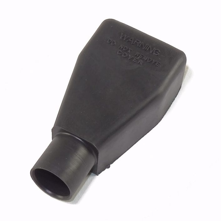 1/0-2/0 Gauge Straight Battery Terminal Boot Cover - Black - The ...