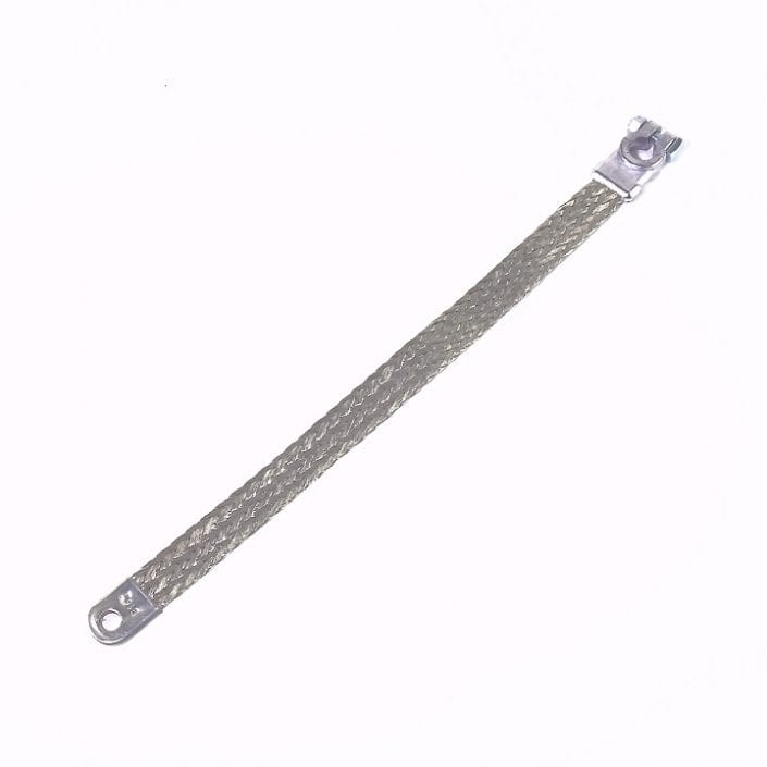 #2 Ga Wire 16” Flat Braided Battery Ground Strap (Heavy Duty) - The ...