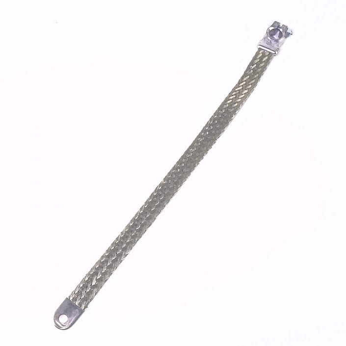 #2 Ga Wire 19” Flat Braided Battery Ground Strap (Heavy Duty) - The ...