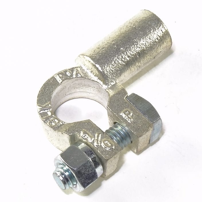 1/0 Gauge Left Hand Positive Flag Battery Terminal - The Brillman Company