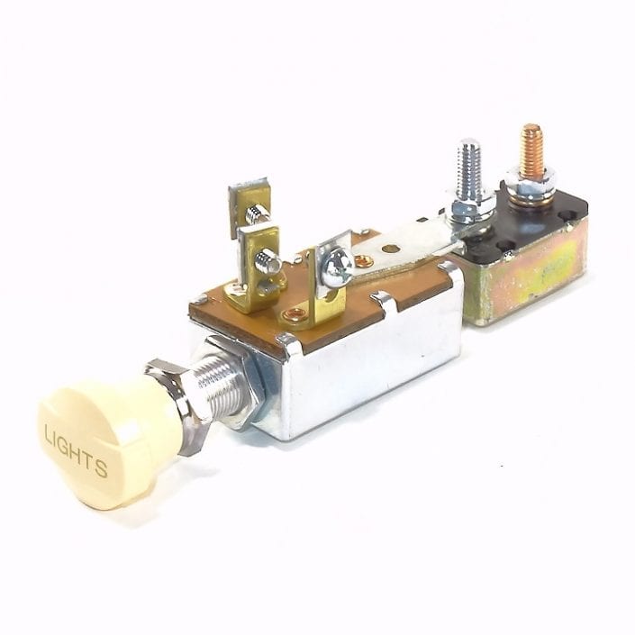 3-Position Push/Pull Light Switch with Breaker - The Brillman Company