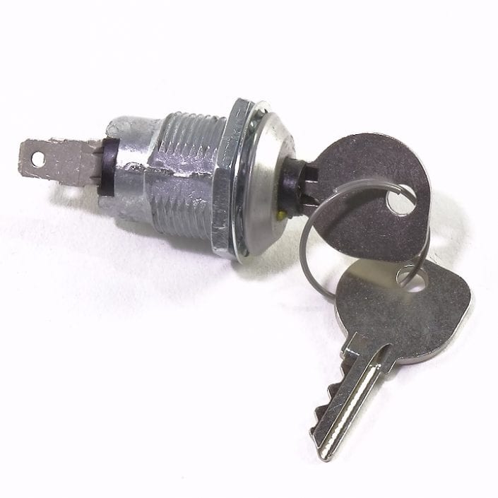 2-Position Ignition Key Switch (Spade Terminal) - The Brillman Company