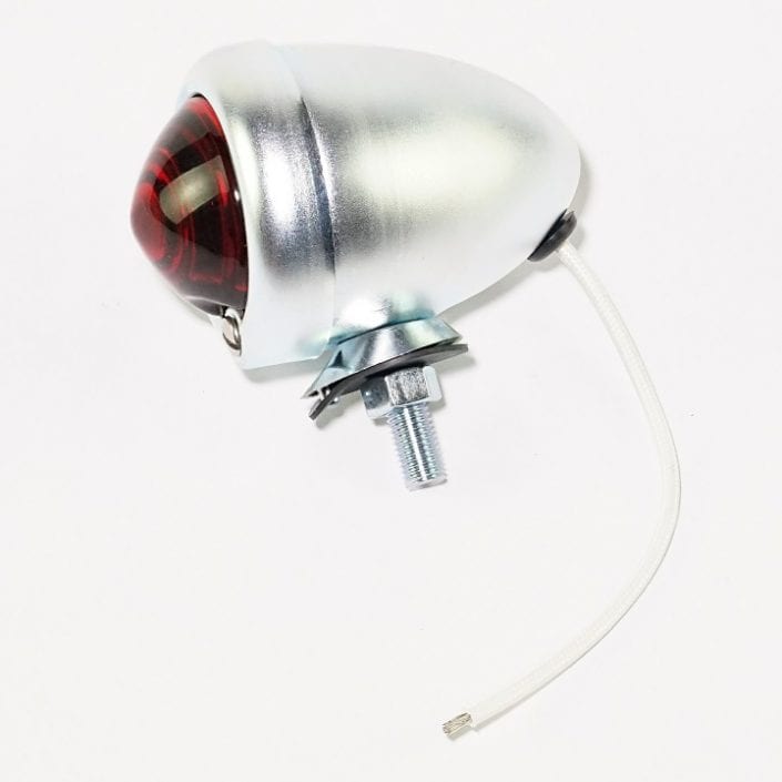 12-Volt Bullet Tail Light, Chrome (Restoration Quality) - The Brillman ...
