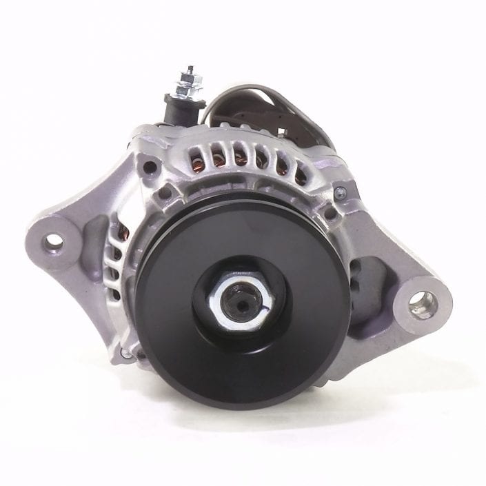 12-Volt Amp Small Alternator, 40 Amp Negative Ground (3-Wire) with ...