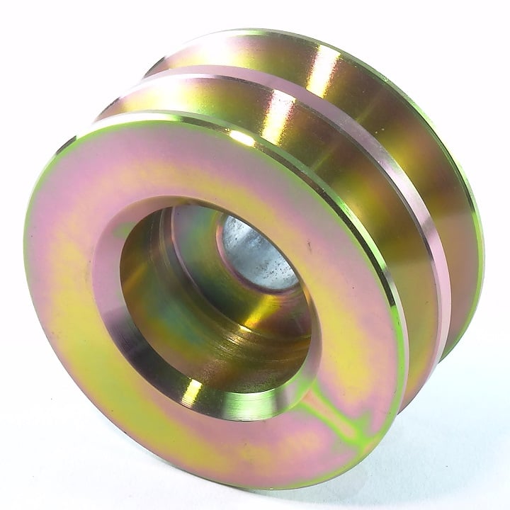Alternator/Generator 2-Groove Pulley,1/2" Belt Width X 2 15/16" OD X ...