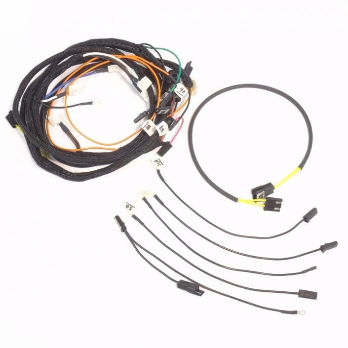 John Deere 4010 Diesel Row Crop Engine & Dash Harness (24 Volt ...