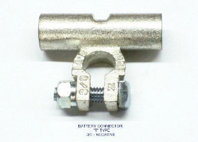 BATTERY TERMINAL "T" TYPE 3/0 - NEGATIVE 1 - The Brillman Company