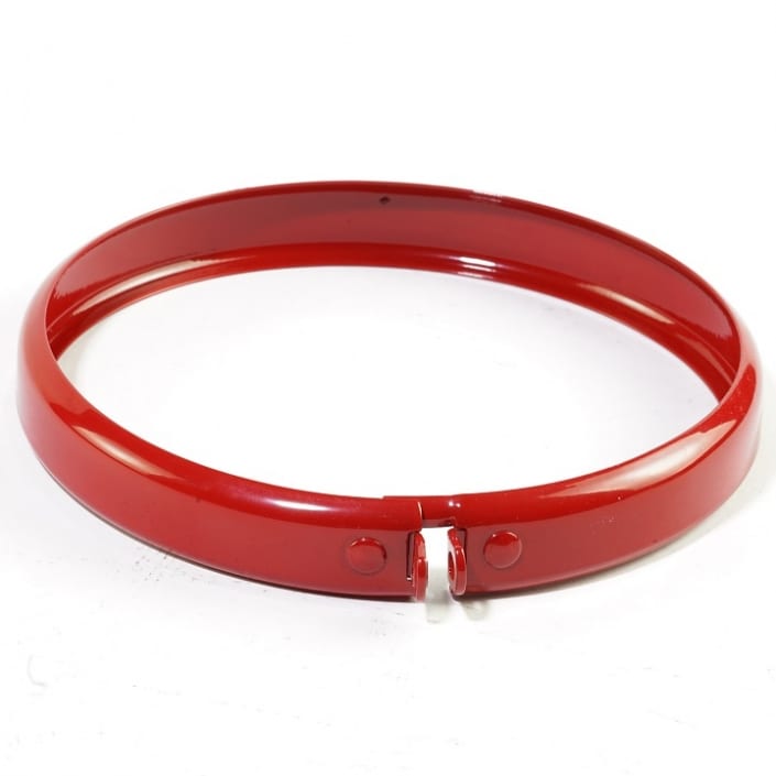 4 3/4" "Guide" Headlight Clamp Ring (Red) - The Brillman Company