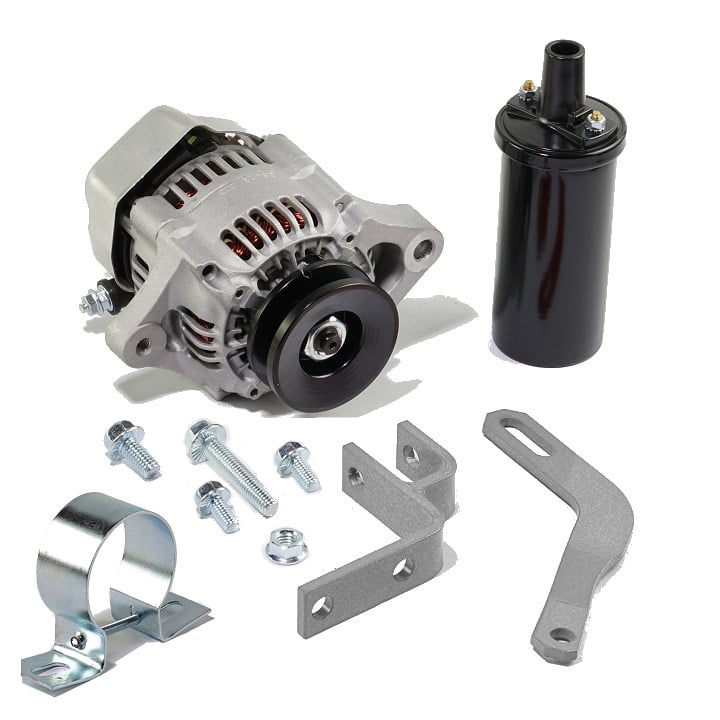 IHC/Farmall Cub Complete Alternator Conversion Kit - The Brillman Company