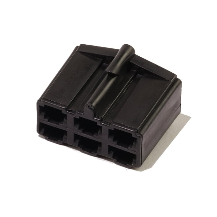 6-Cavity Packard 56 Series Female Terminal Connector - The Brillman Company
