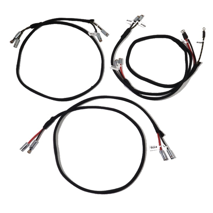 Oliver Super 66 Gas Complete Wire Harness (10SI, 3-Wire Alternator ...