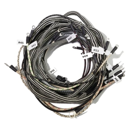 IHC/Farmall WR9 Complete Wire Harness (10SI / 3-Wire Alternator) - The ...